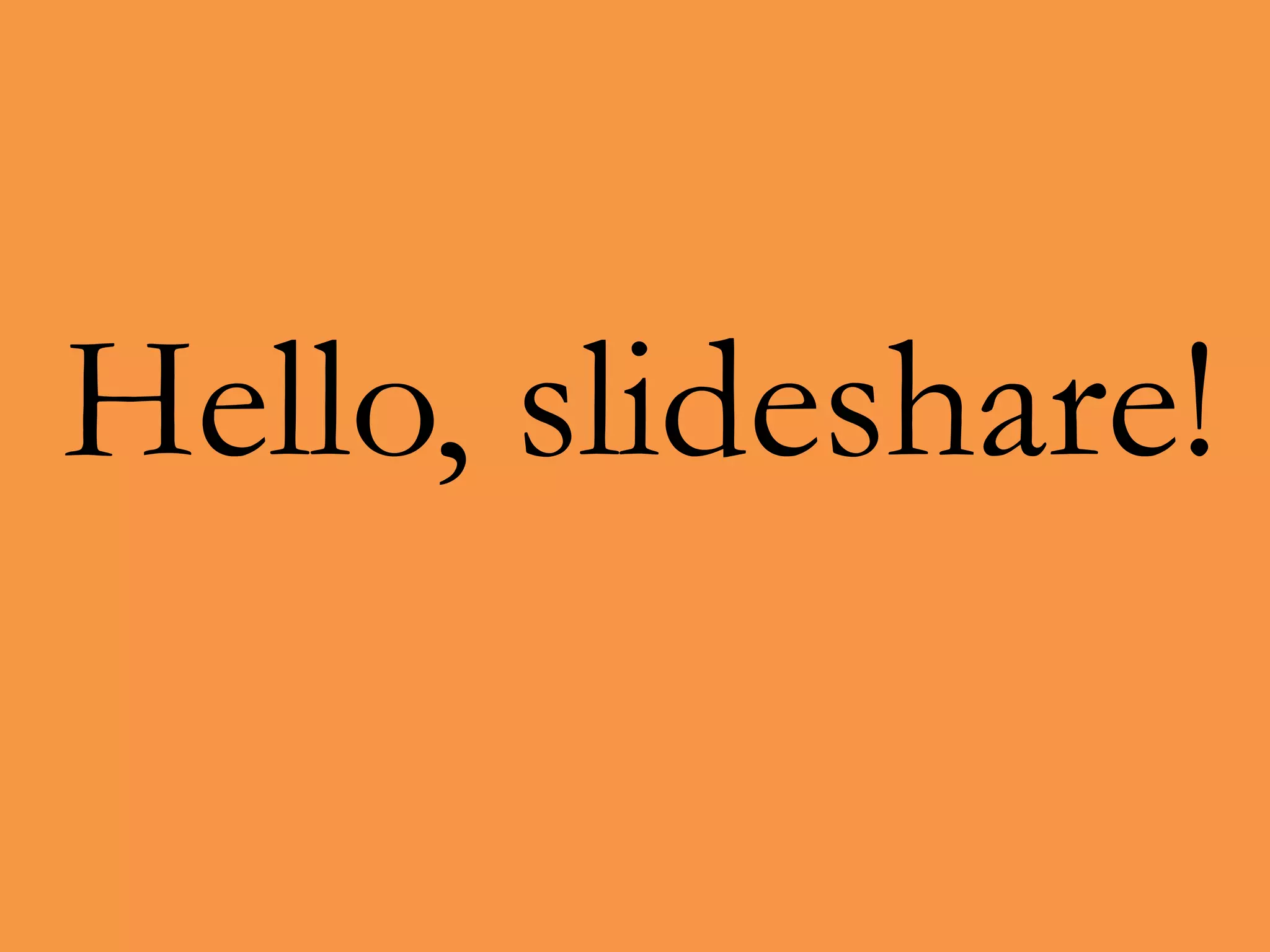 Hello | PPT