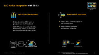 SAP BusinessObjects 4.3: Überblick und Neuerungen | PDF