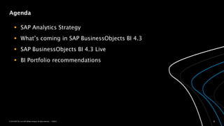 SAP BusinessObjects 4.3: Überblick und Neuerungen | PDF