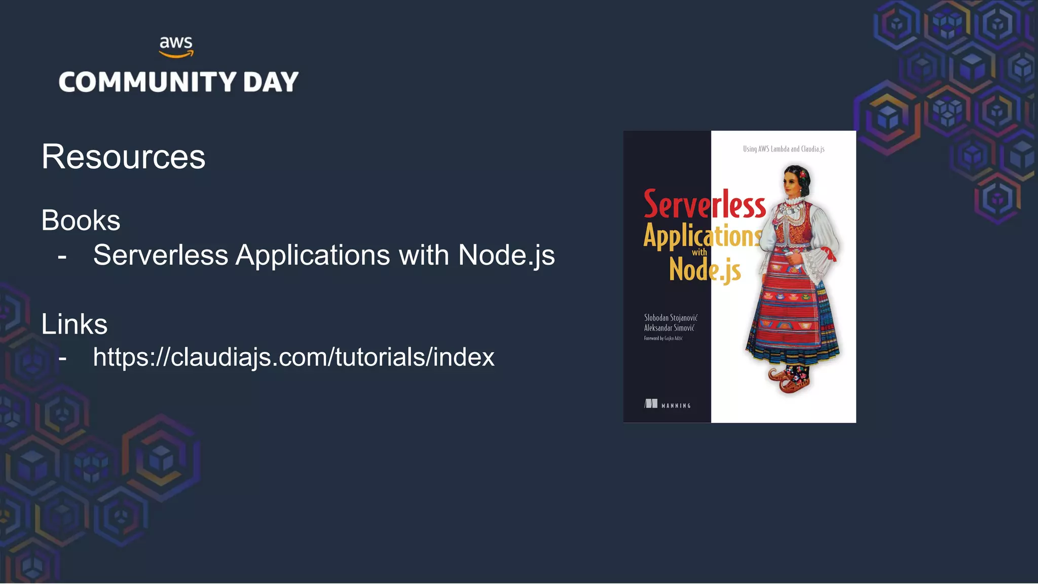 AWS Community Day Bangkok 2019 - Hello ClaudiaJS | PDF