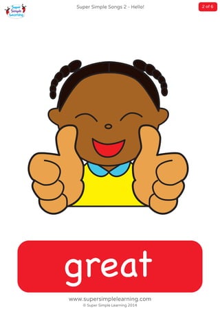 Hello flashcards | PDF