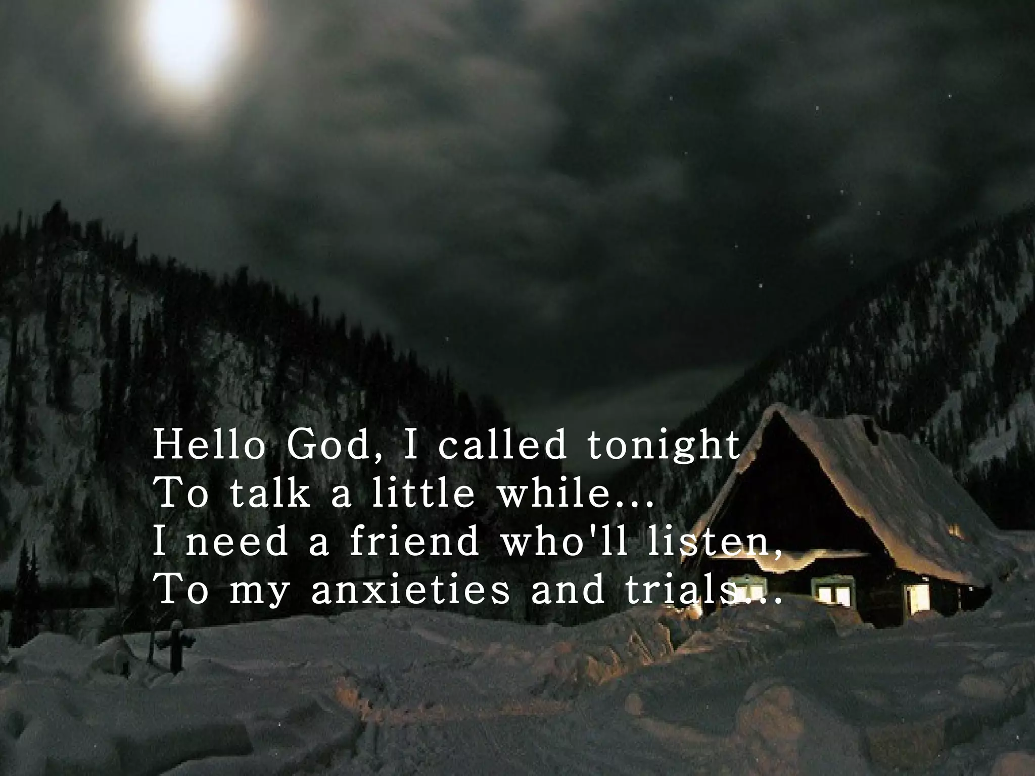 Hello God | PPT