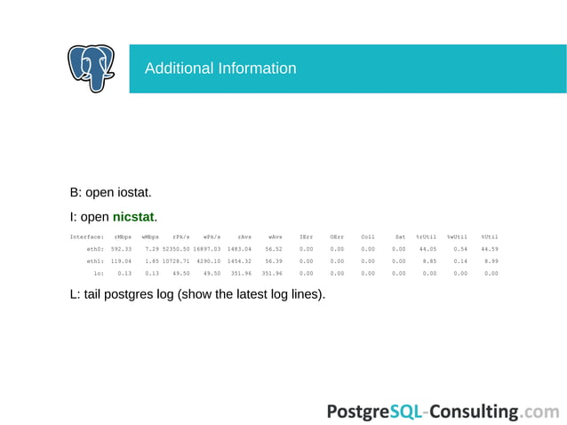 Managing PostgreSQL with PgCenter | PPT