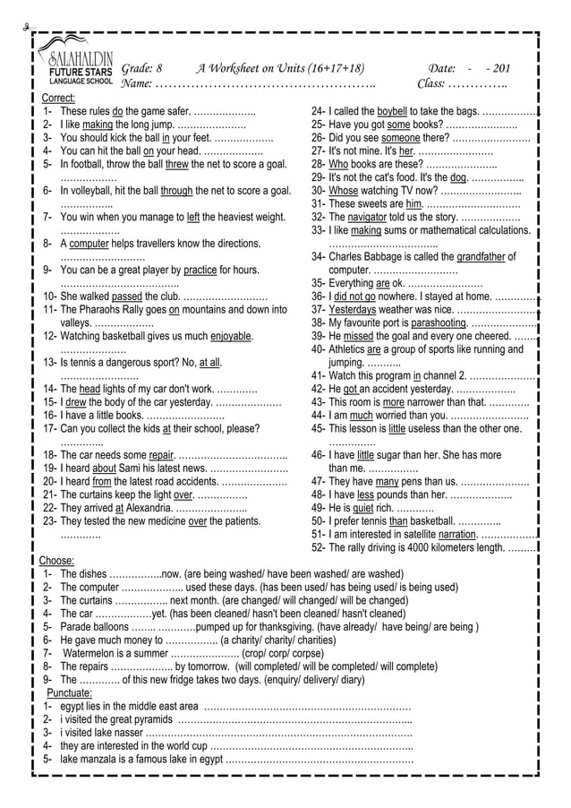 Prep 2 Worksheet Hello 16+17+18 | PDF | Africa Travel | Travel Locations