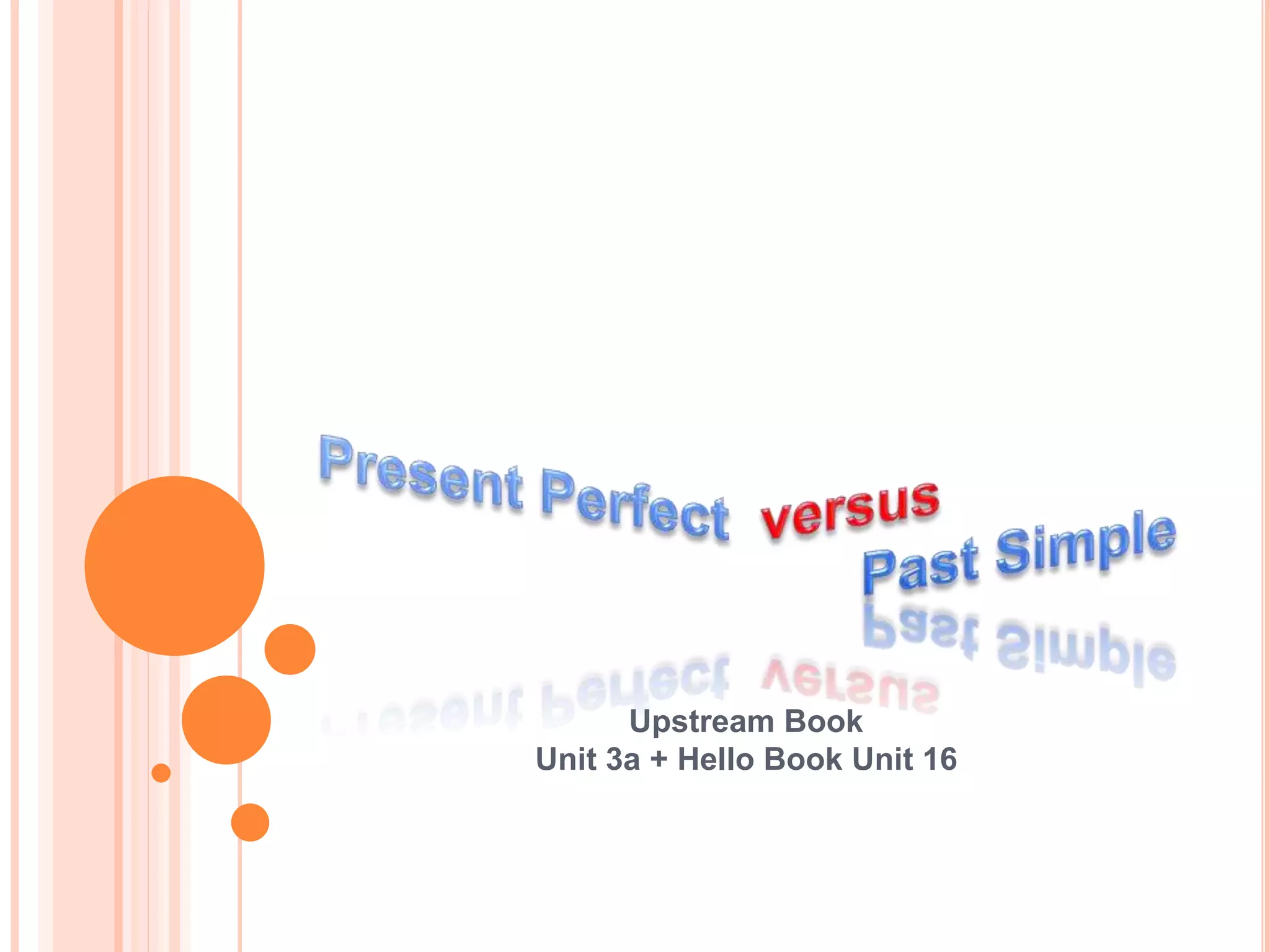 Hello16 Present Perfect vs. Past Simple | PPT