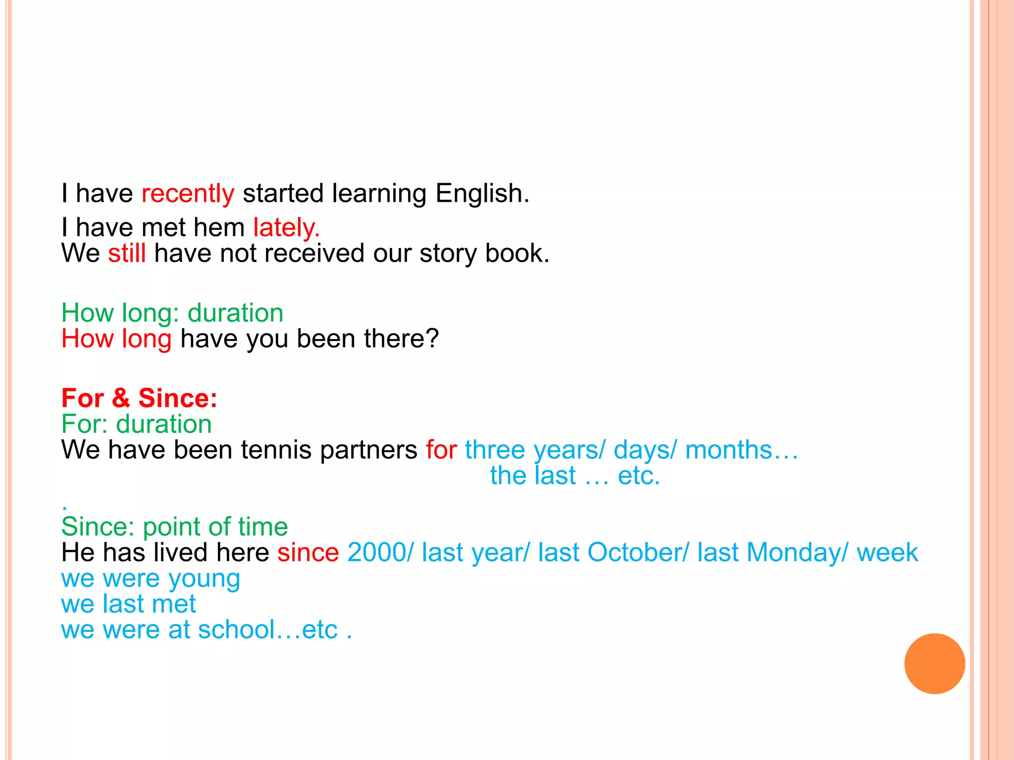 Hello16 Present Perfect vs. Past Simple | PPT