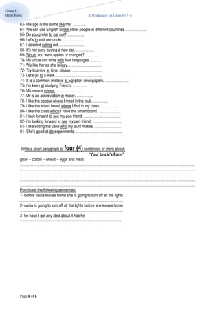 Prep 2 Worksheet Hello 6+7+8 | PDF | Hinduism | Religion & Spirituality