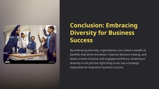 The Importance of Diversity in the Workplace | PPTX