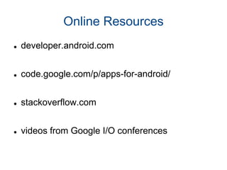 Introduction To Android For Beginners. | PPTX