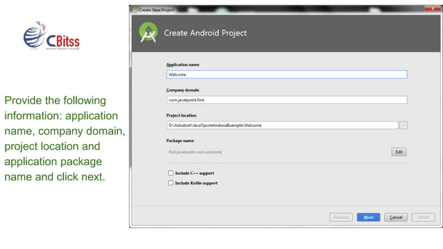 Hello android example. | PPT