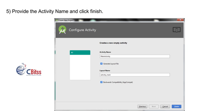 Hello android example. | PPT