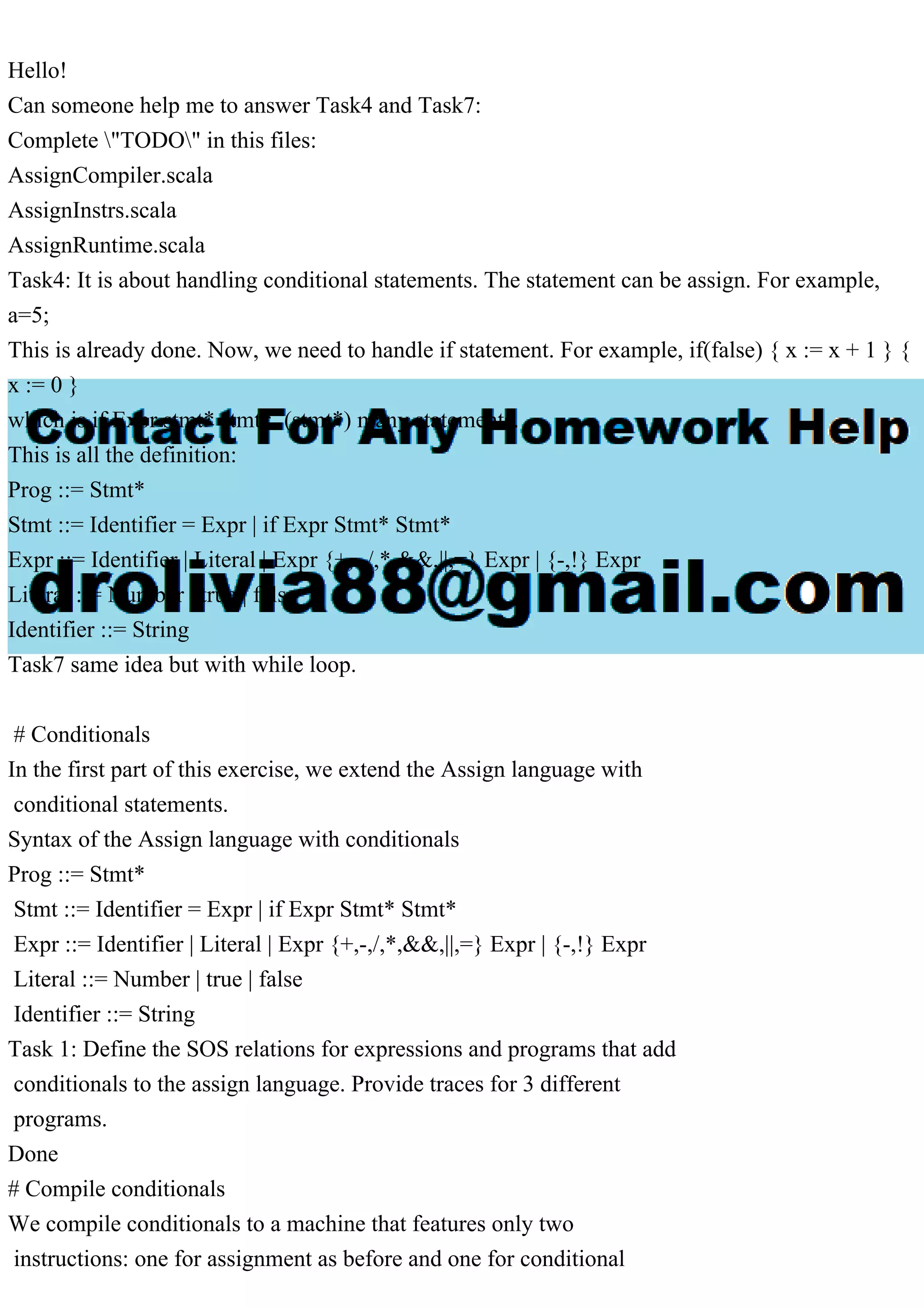 Hello!Can someone help me to answer Task4 and Task7Complete T.pdf