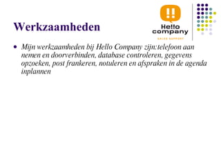 Hello Company | PPT