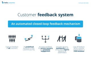 Hello Customer - making sense of your customer experience | PDF