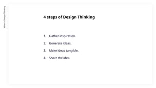 Hello Design Thinking - first steps on how to understand design ...