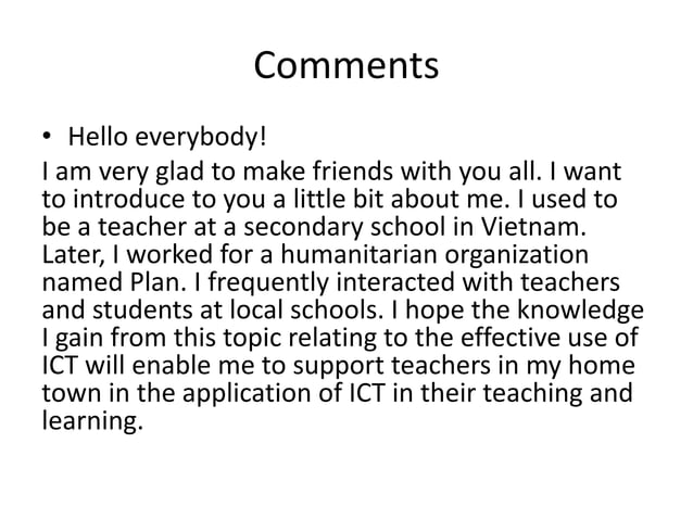 Hello everyone! | PPTX | Education