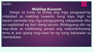 Ang reynang matapat filipino 7_ powerpoint presentation | PPTX