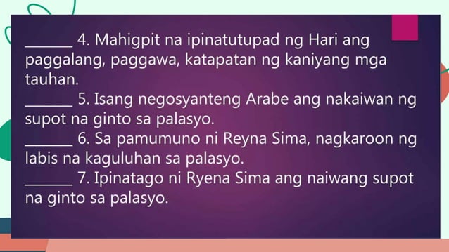 Ang reynang matapat filipino 7_ powerpoint presentation | PPTX