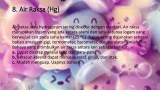 pengenalan bahan kimia berbahaya di lab kelas 7 | PPTX