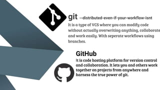 Hello git - a soft introduction to git (Talk Slides) | PPTX | Web ...
