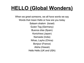 Hello! | PPT