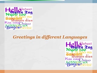 Helloinmanylanguages | PPTX