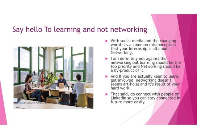 Navigating through your internship! | PPT