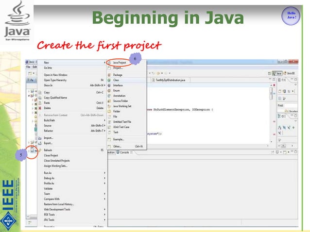 Hello java | PPT