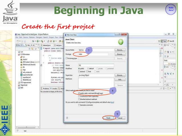 Hello java | PPT