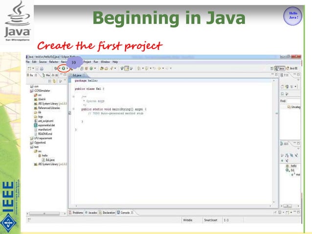 Hello java | PPT