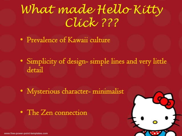 Hello kitty ppt | PPTX | Business | Business and Finance