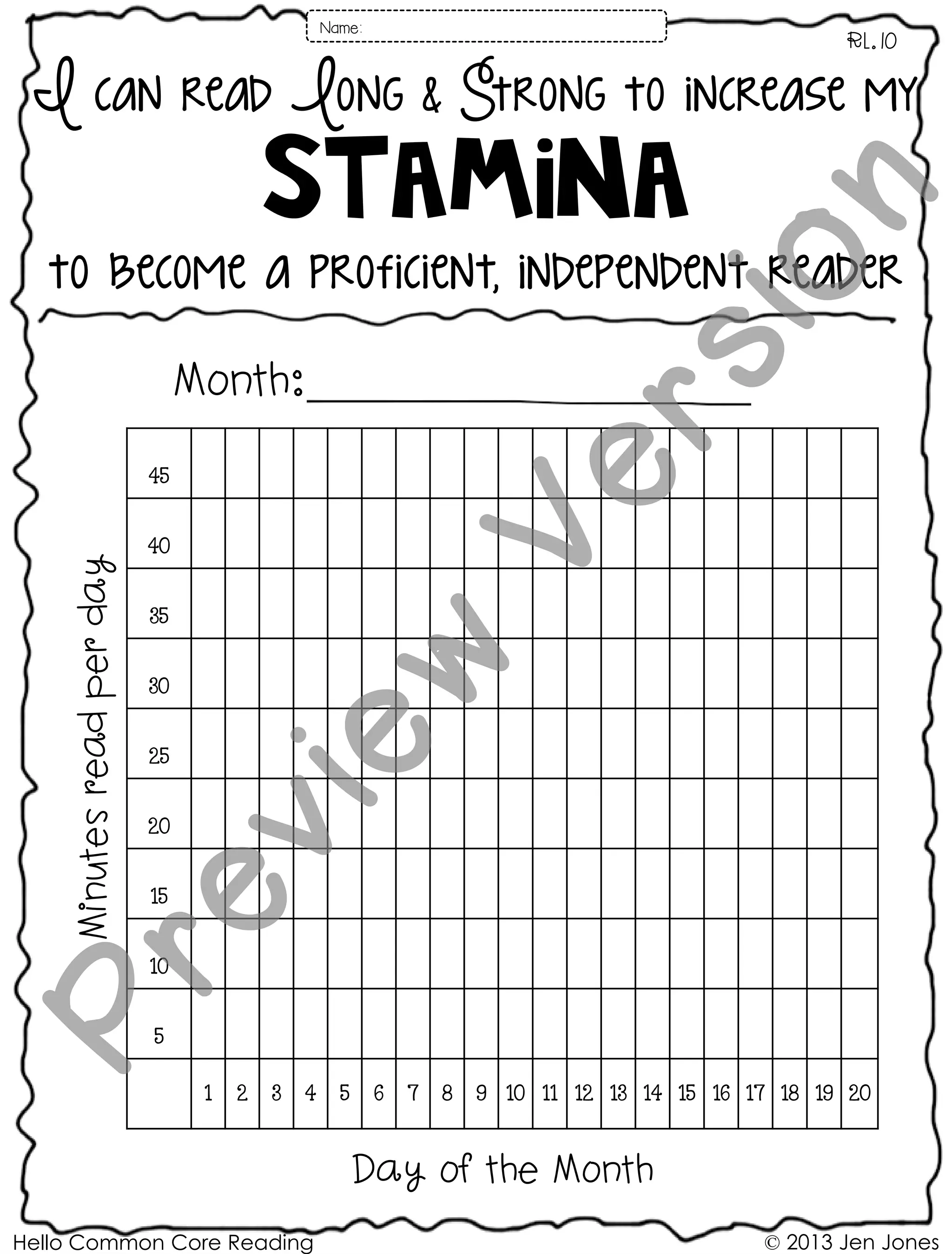 Graphic Organizers for the Common Core: ELA (K-2) Preview Sampler | PPT