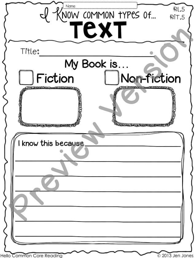 Graphic Organizers for the Common Core: ELA (K-2) Preview Sampler | PPT