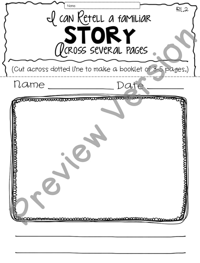Graphic Organizers for the Common Core: ELA (K-2) Preview Sampler | PPT