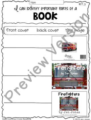 Graphic Organizers for the Common Core: ELA (K-2) Preview Sampler | PPT