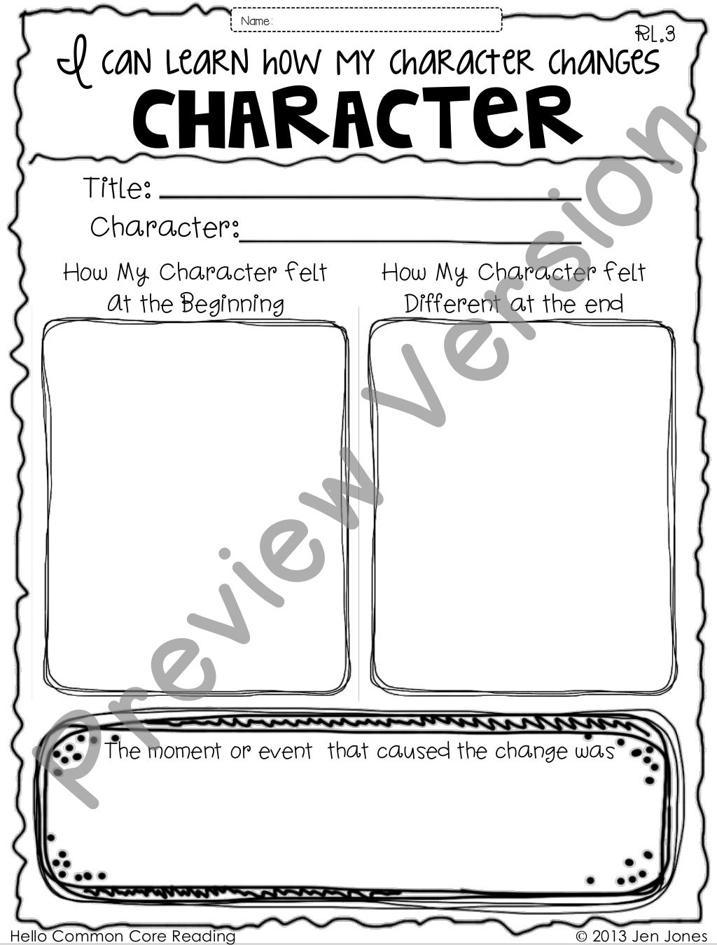 Graphic Organizers For The Common Core ELA K 2 Preview Sampler graphic-organizers-for-the-common-core-ela-k-2-preview-sampler