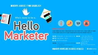 Hello Market Supporters Campaign | PPT