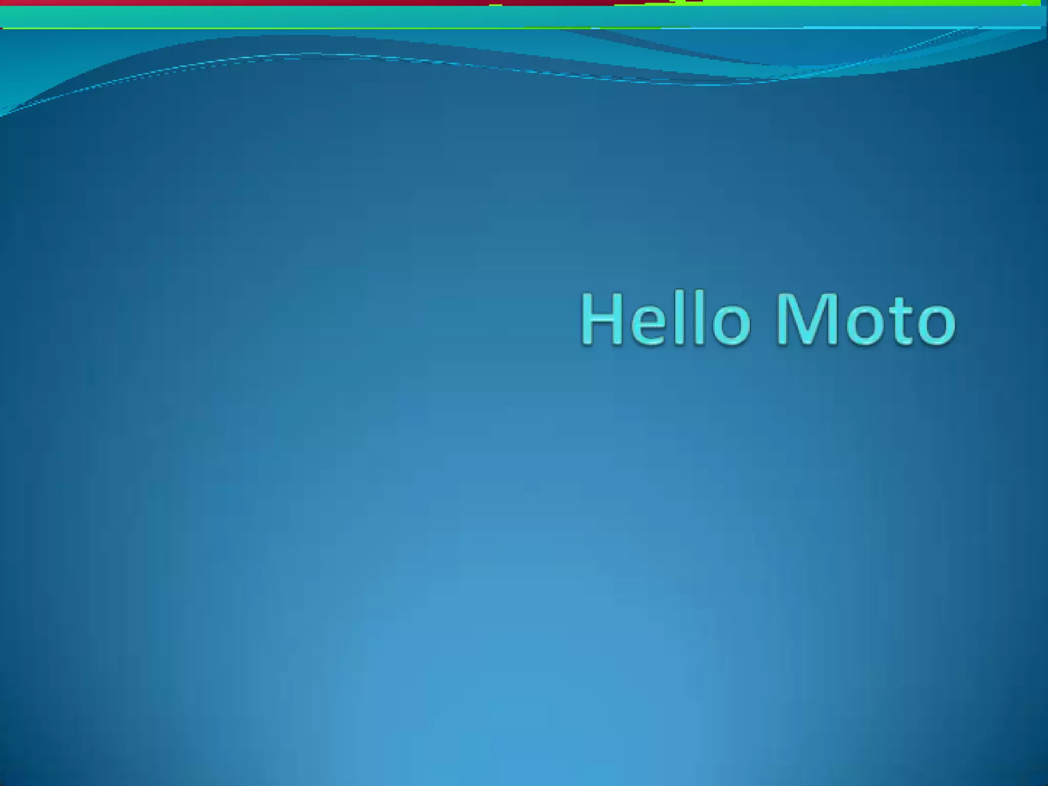 Hello moto | PDF