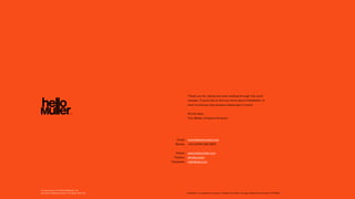 helloMuller 2015 Comics and Publication design portfolio | PDF | Comic ...