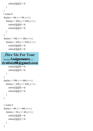 Hello My code prints but I need this exact code to print unt and hav.pdf | Programming Languages ...