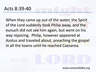 Hello, My Name is Holy Spirit part 09 | PPT