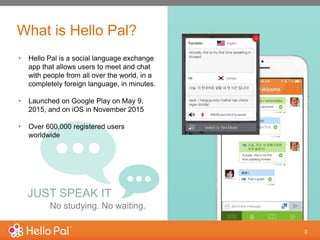 Hello Pal: Make Friends And Learn Languages Instantly | PDF