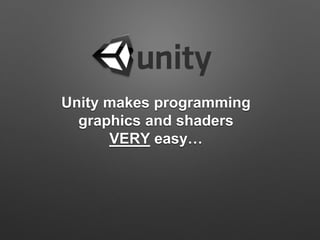 Shader Programming With Unity | PPT