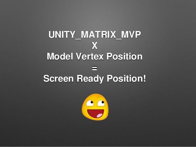 Shader Programming With Unity