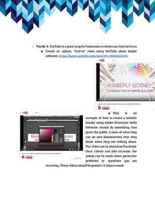 Social Media Plan | PDF