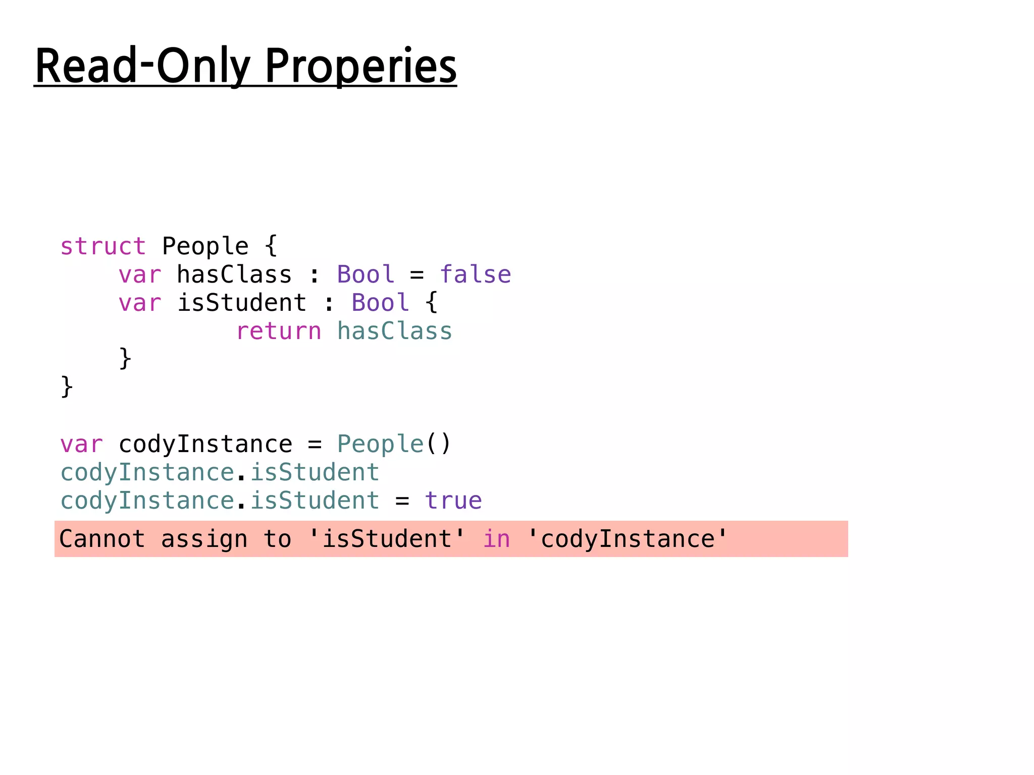 Hello Swift Final 5/5 - Structures and Classes | PDF | Programming Languages | Computing