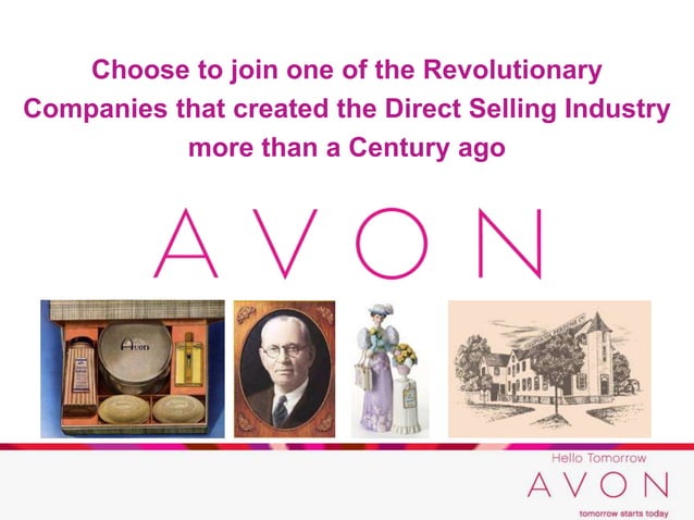 Hello Tomorrow Join Avon Today English | PPT