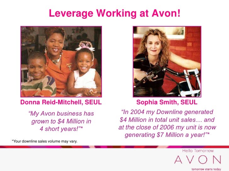 Hello Tomorrow Join Avon Today English
