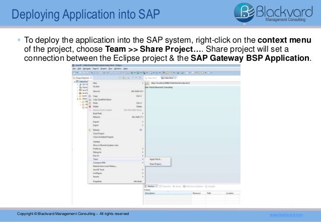 How to Create "Hello, World!" in Fiori