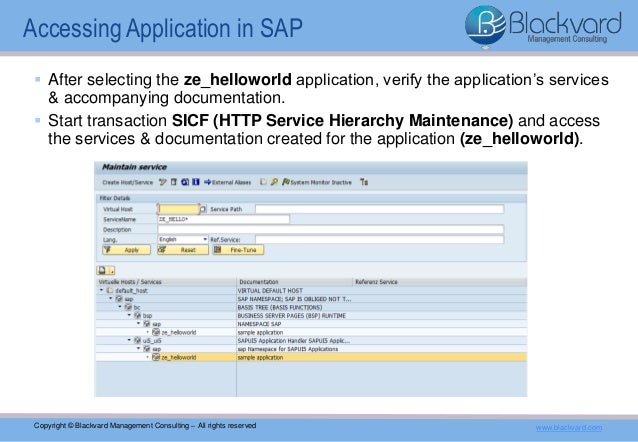 How to Create "Hello, World!" in Fiori